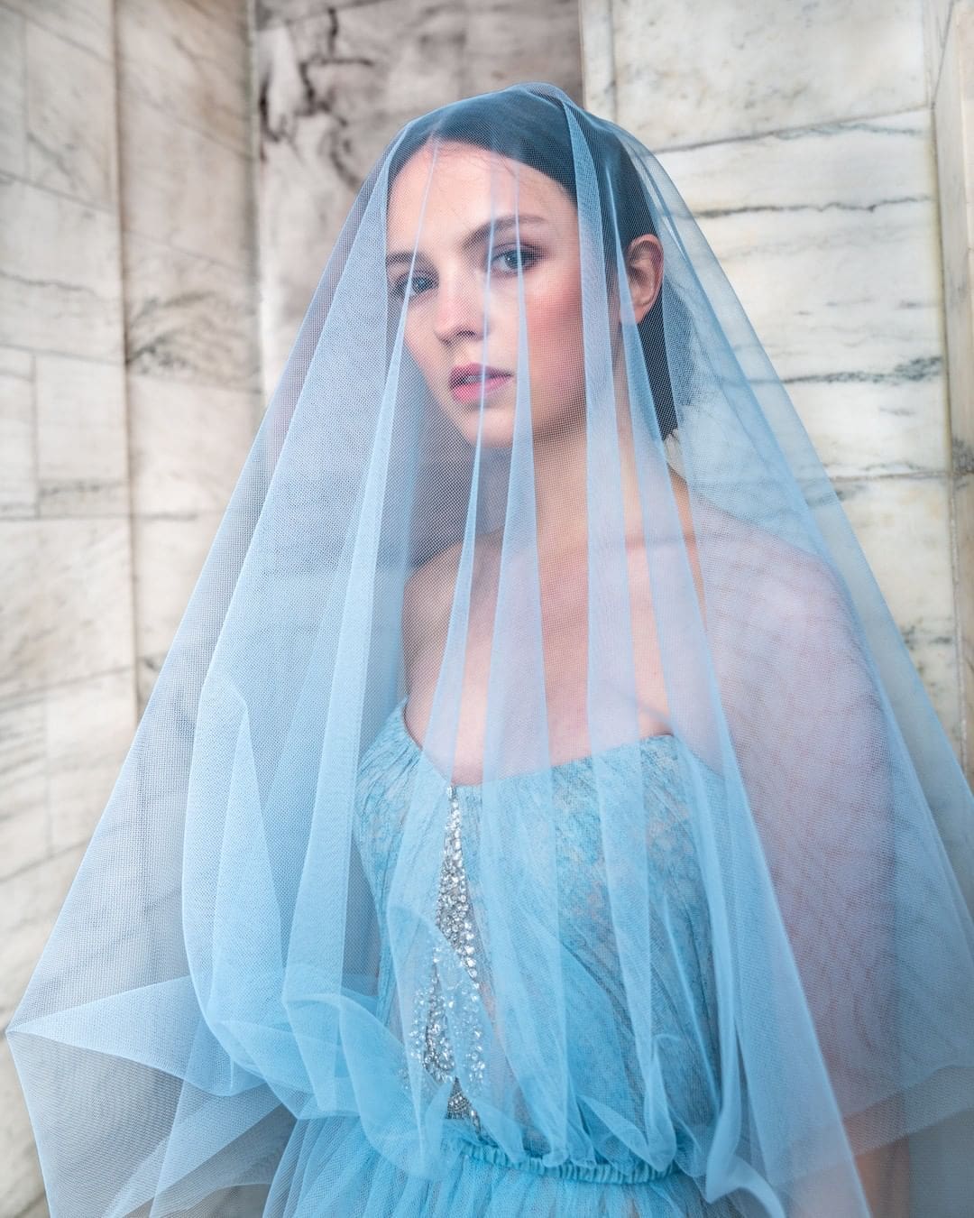 Kolorowy welon dla panny młodej - Wedding Dream